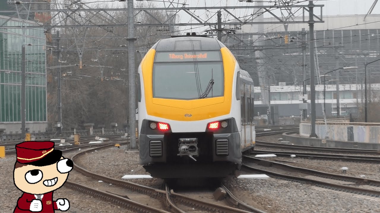 De eerste NS FLIRT met gele voorkant! (2206) - YouTube