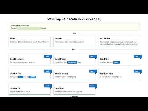 GitHub - aldinokemal/go-whatsapp-web-multidevice: API for Whatsapp Web Multi Device Version ...