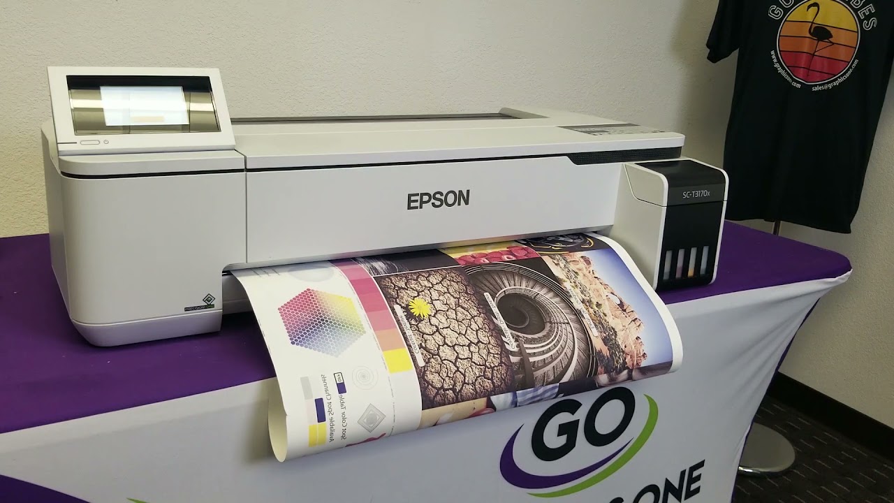 24 inch GO T3170X DS Dye Sublimation System--Product Presentation - YouTube