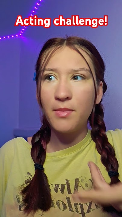 acting challenge! #lipsyncs #pov #acting #music #actingchallenge #improv #oliviarodrigo #shorts ...