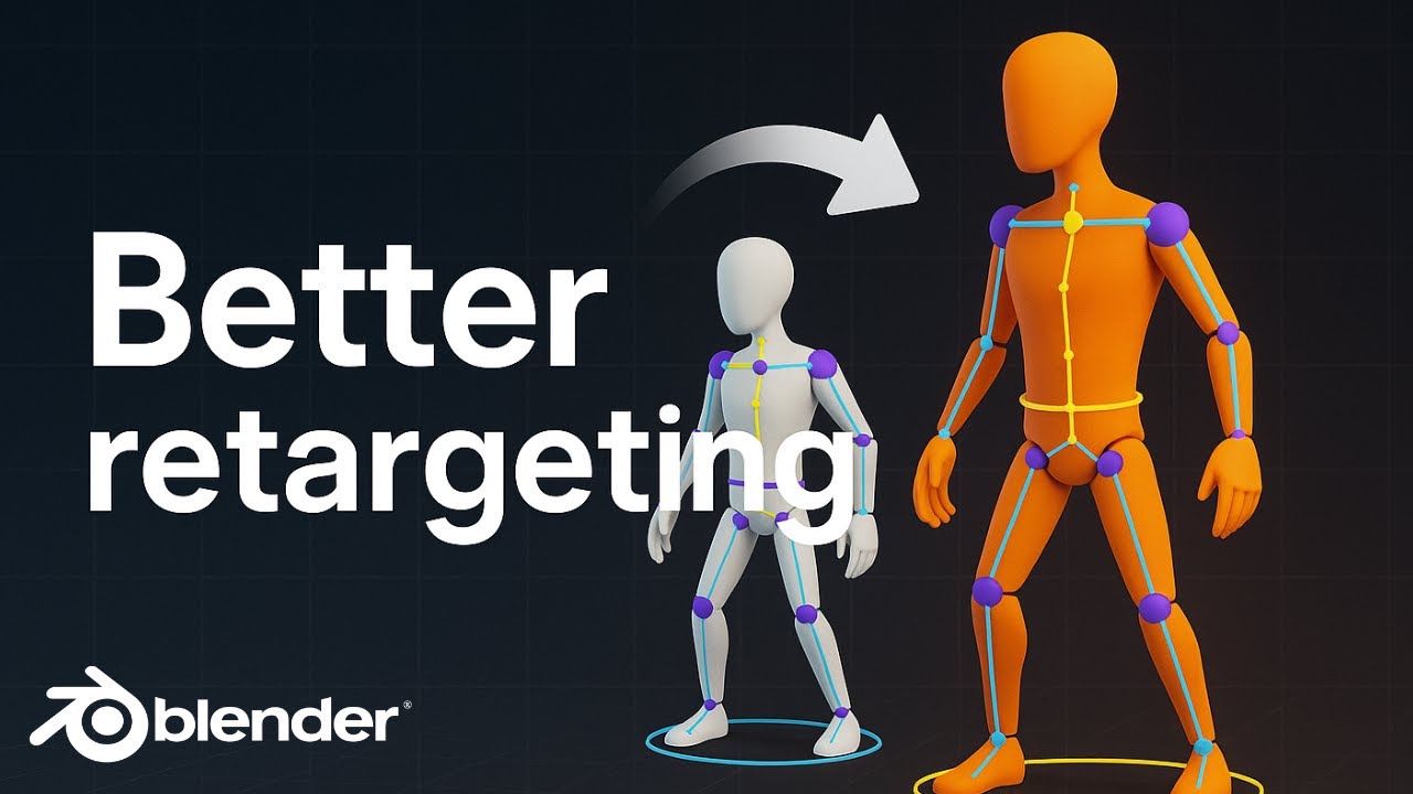 Faster Retargeting for Auto-Rig Pro Rigs - New Free Blender Addon - YouTube
