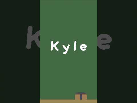 How to write Your Name in Japanese katakana. "Kyle" #shorts - YouTube