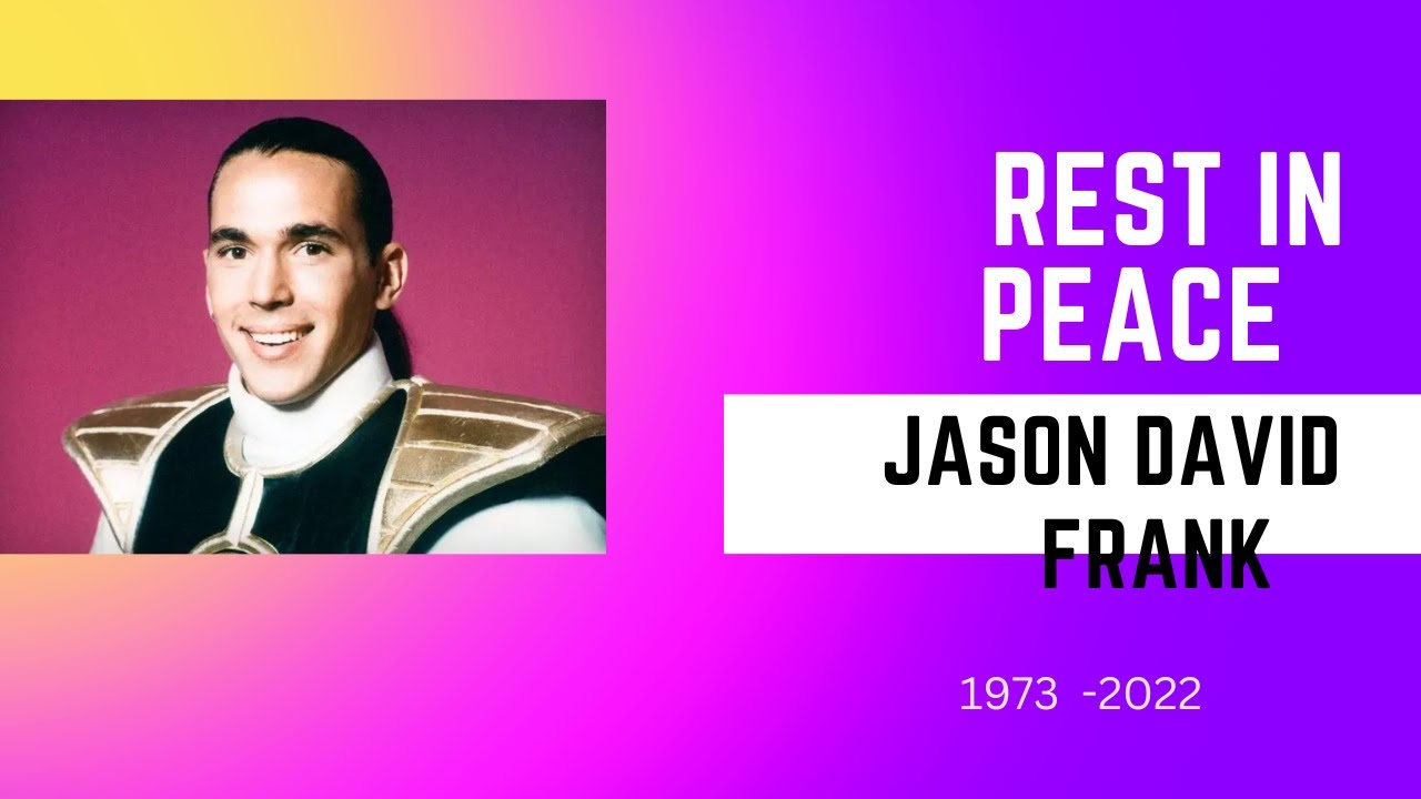 Rest in peace Jason David frank - YouTube