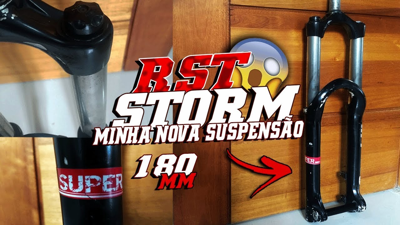 MINHA NOVA SUSPENSÃO RST STORM SUPER! (ATUALIZAÇÃO #8) - YouTube