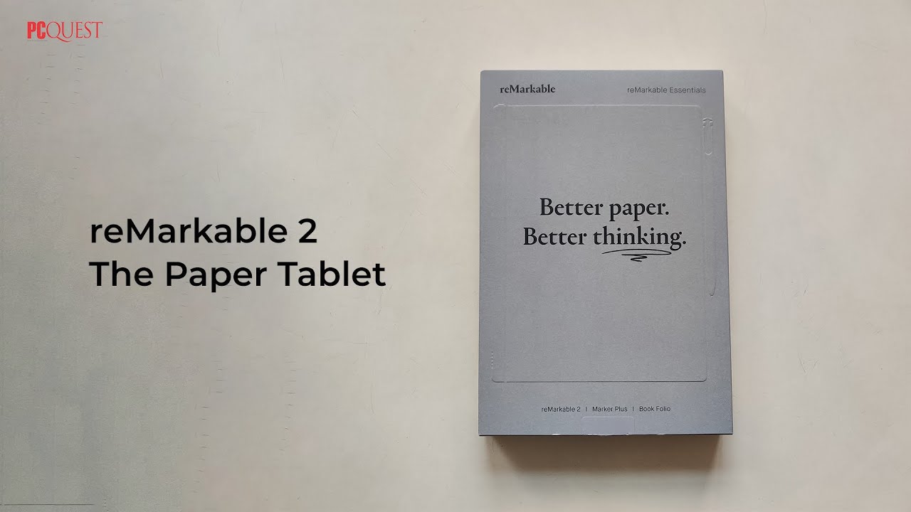 reMarkable 2 Unboxing: The Ultimate Paper-Like Tablet Experience - YouTube