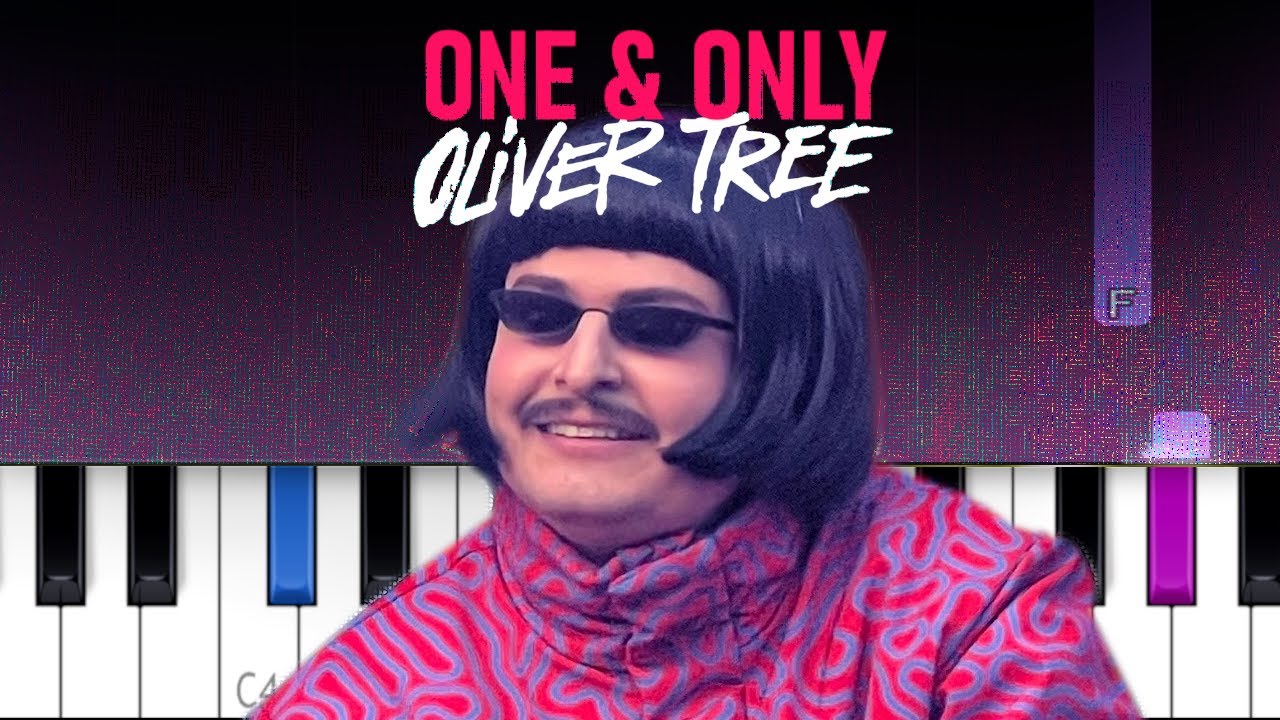 Oliver Tree - One & Only (Piano tutorial) - YouTube