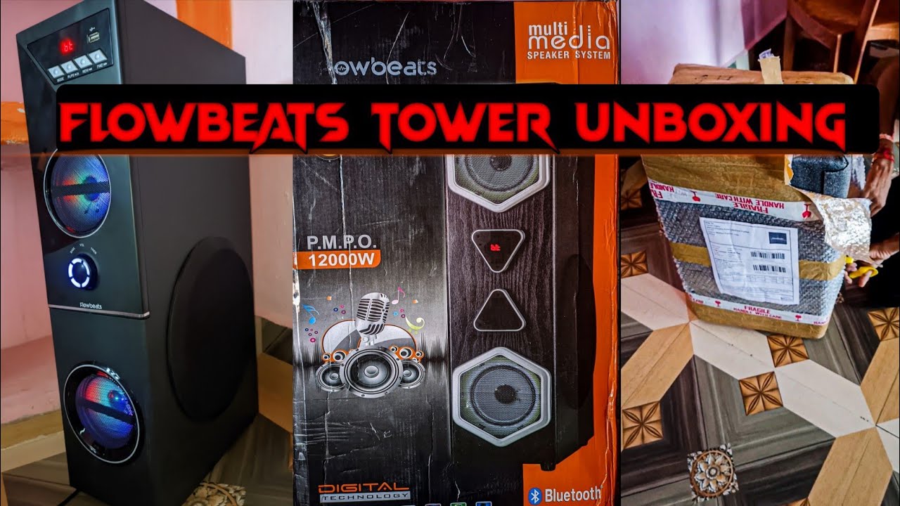 FLOWBEATS 015 unboxing and sound test || best sound under RS3200 || # ...