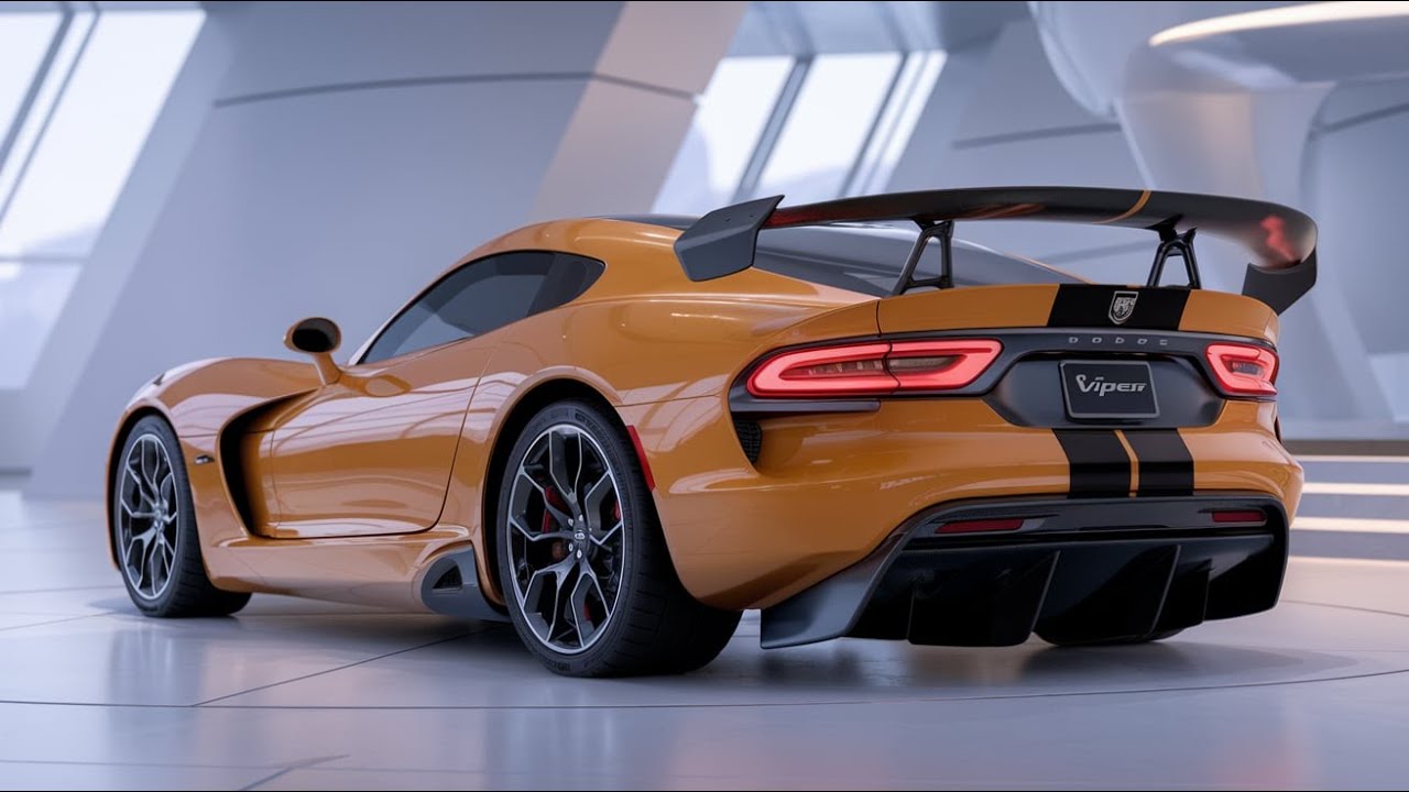 "Unleashing the Beast: The 2025 Dodge Viper SRT – Raw Power Redefined ...