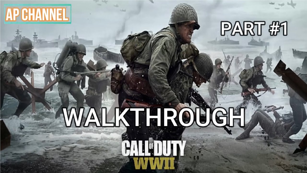 CALL OF DUTY WWII - Perang Melawan Nazi Walkthrough PART 1 - YouTube