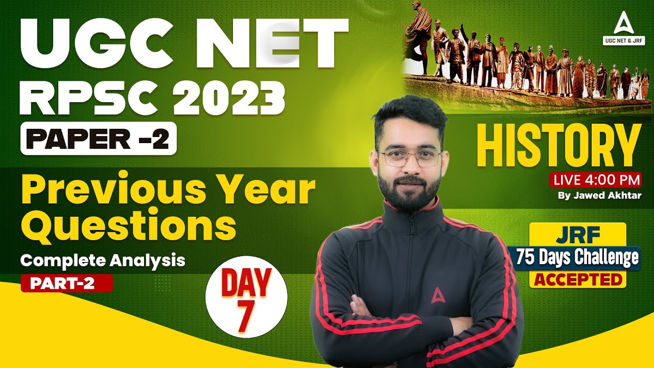 UGC NET History Online Classes 2023 | UGC NET History Previous Year ...