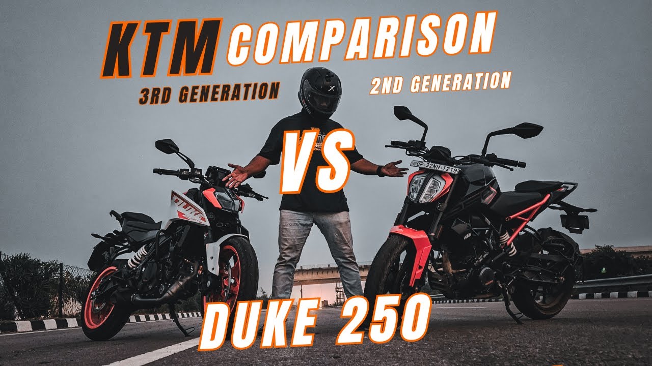 2024 Ktm Duke 250 Vs Old Duke 250 2nd Gen Which is Better? | NEW VS OLD ...