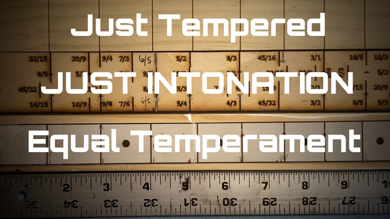 Cigar Box Guitar - Just Intonation Template Explanation - YouTube