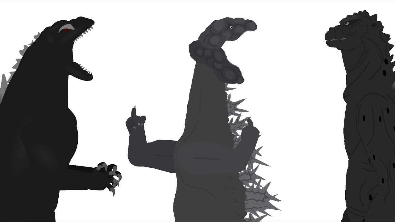 Man In The Suit Vs Mushroom Cloud Vs Suitmation Trails Godzilla - YouTube