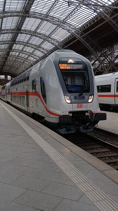 Ausfahrt IC 2038 nach Emden Hbf in Leipzig Hbf - YouTube