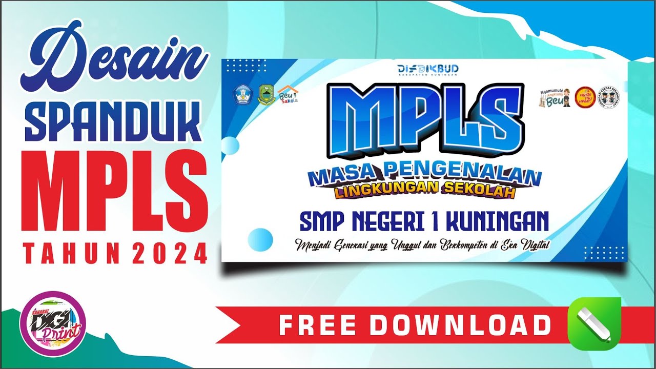 FREE DOWNLOAD Desain Banner MPLS Masa Pengenalan Lingkungan Sekolah ...
