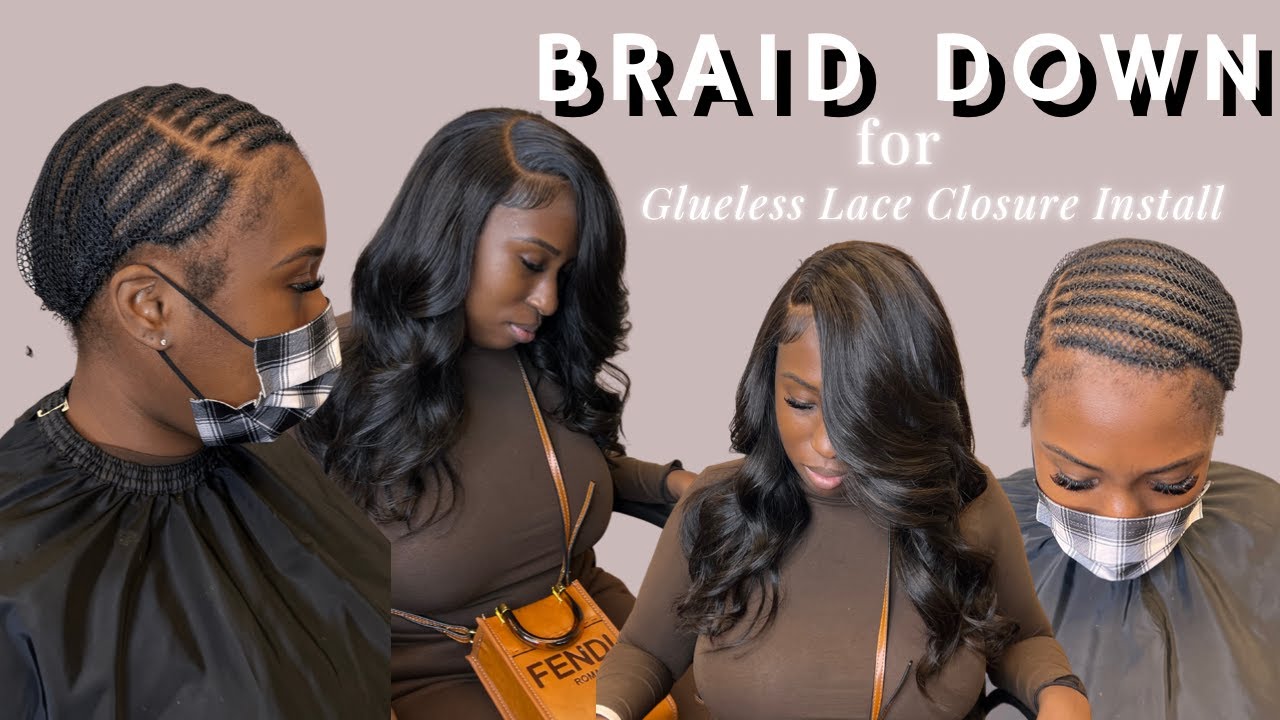 BEST Braid Foundation for Side Part Sew In | Glueless Install ...