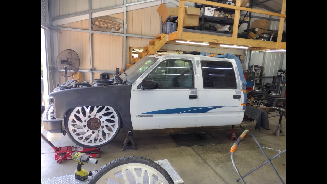 where is it now episode #2. My bagged OBS Crew cab Dually on 28s - YouTube