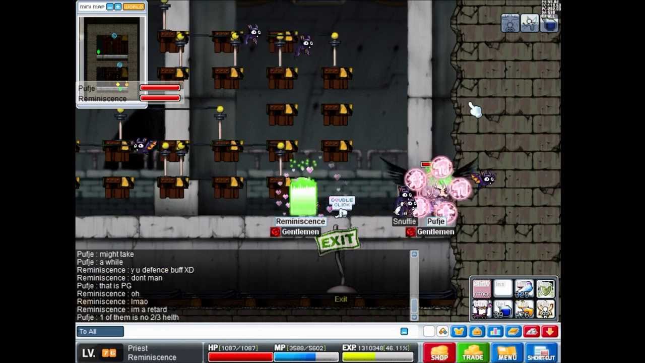 Team Pufje vs Super Mobs [ClassicMS] - YouTube