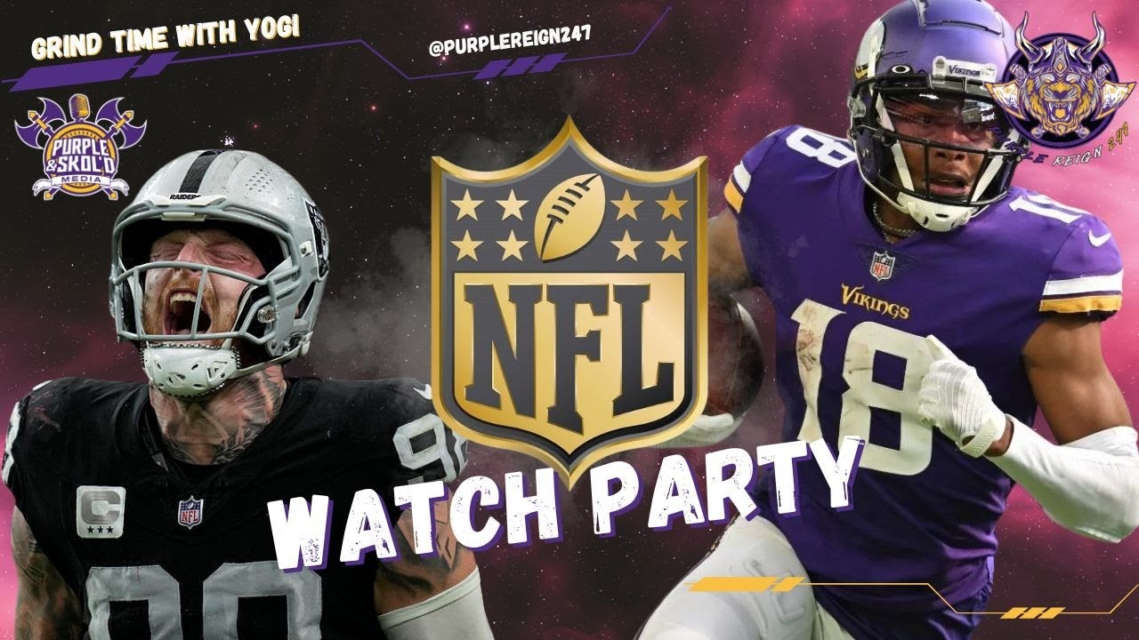Vikings- Watch Party- Raiders - YouTube