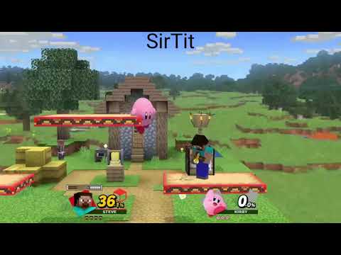A SSBU Steve demo