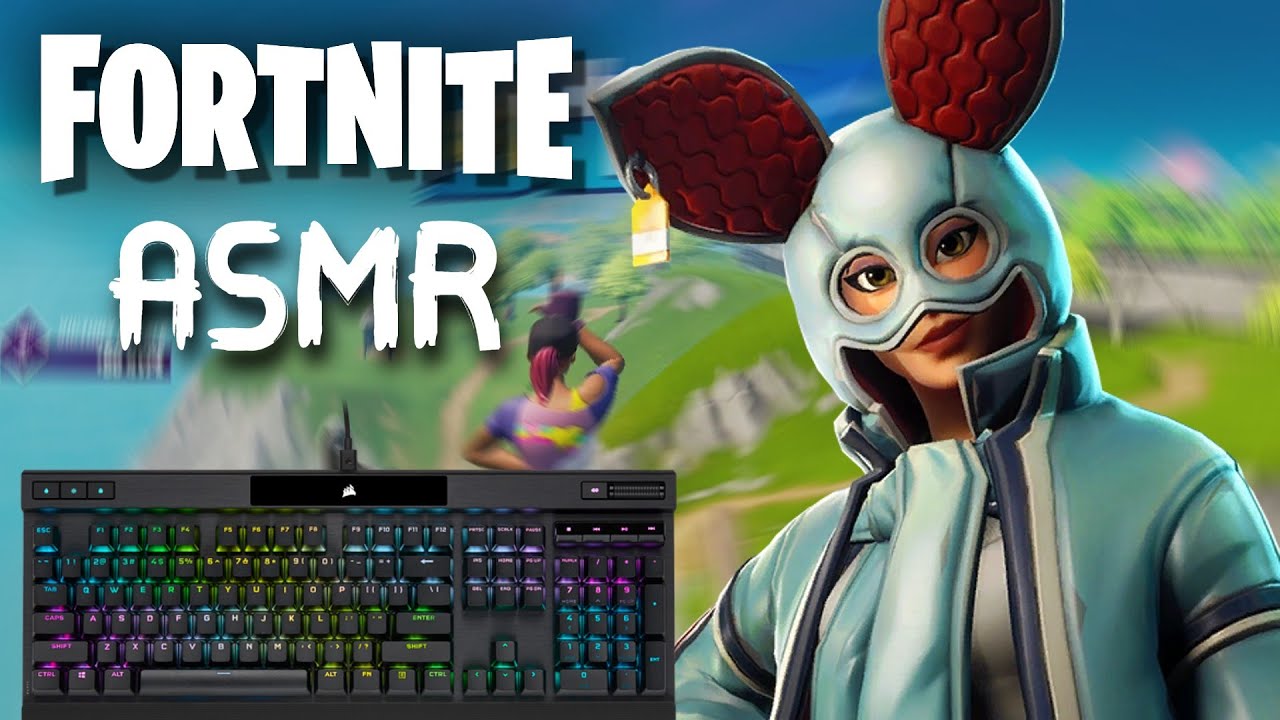 ASMR Gaming | FORTNITE KEYBOARD SOUNDS | No Talking 💤 - YouTube