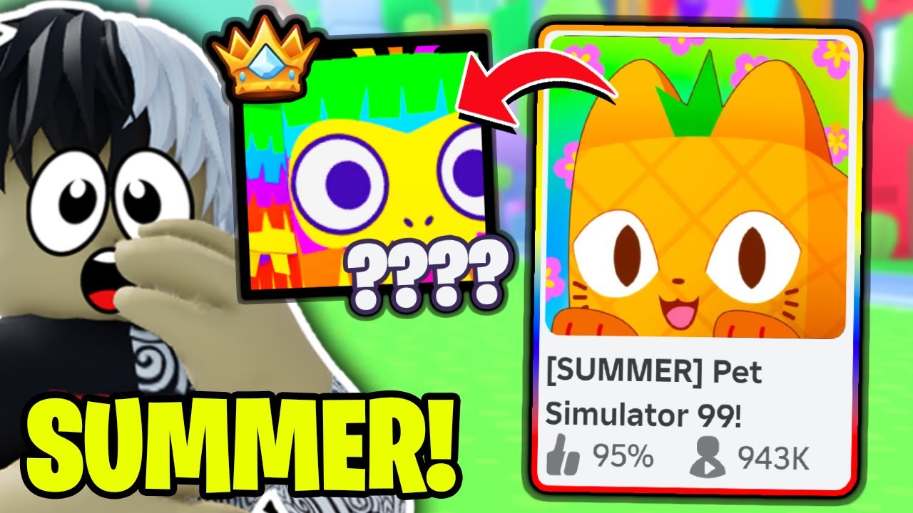 NOWY GIGA SUMMER EVENT w PET SIMULATOR 99! - YouTube