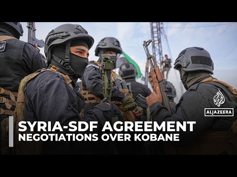 Syrian army negotiating entry into Kobane, last Kurdish‑led SDF Stronghold