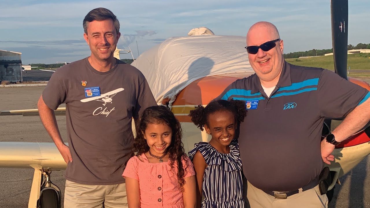 Grace & Meron at the spaghetti dinner at EAA690 - YouTube