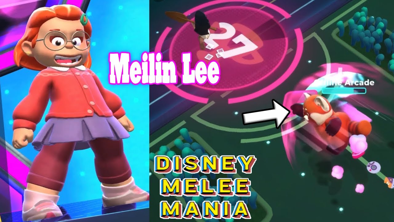 Meilin Lee Ultimate Attack is Unbeatable - Disney Melee Mania - YouTube