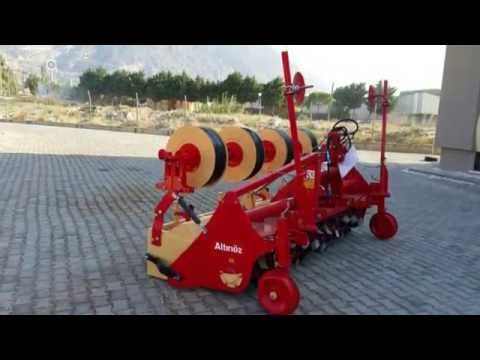 Sırt Yapmalı Rototiller - Bed Former Rotary Tiller