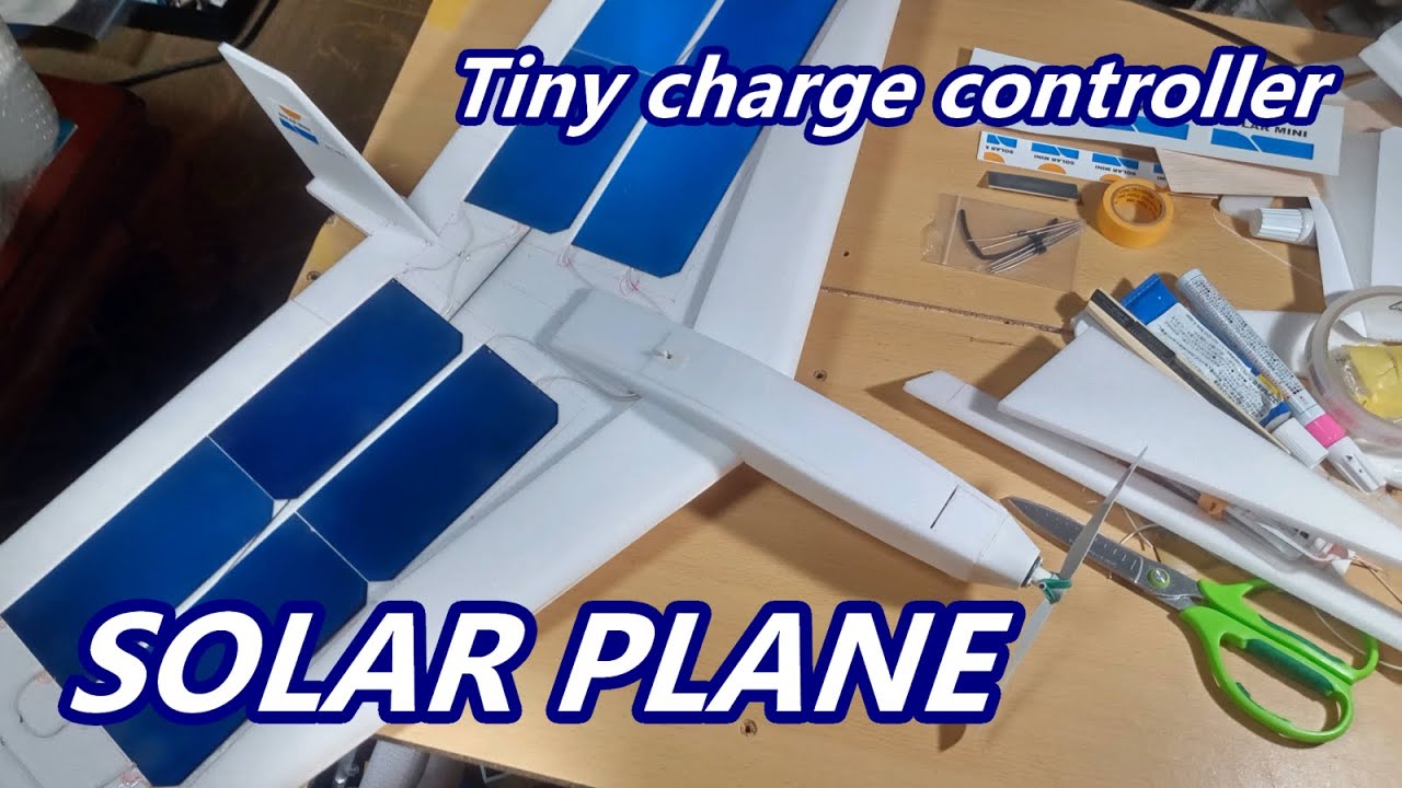 RC Solar plane Small but authentic - YouTube