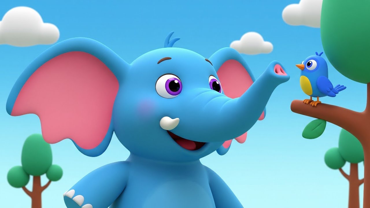 🐘 Elephant’s Big Stomp Dance | Fun Kids Rhyme Song - YouTube