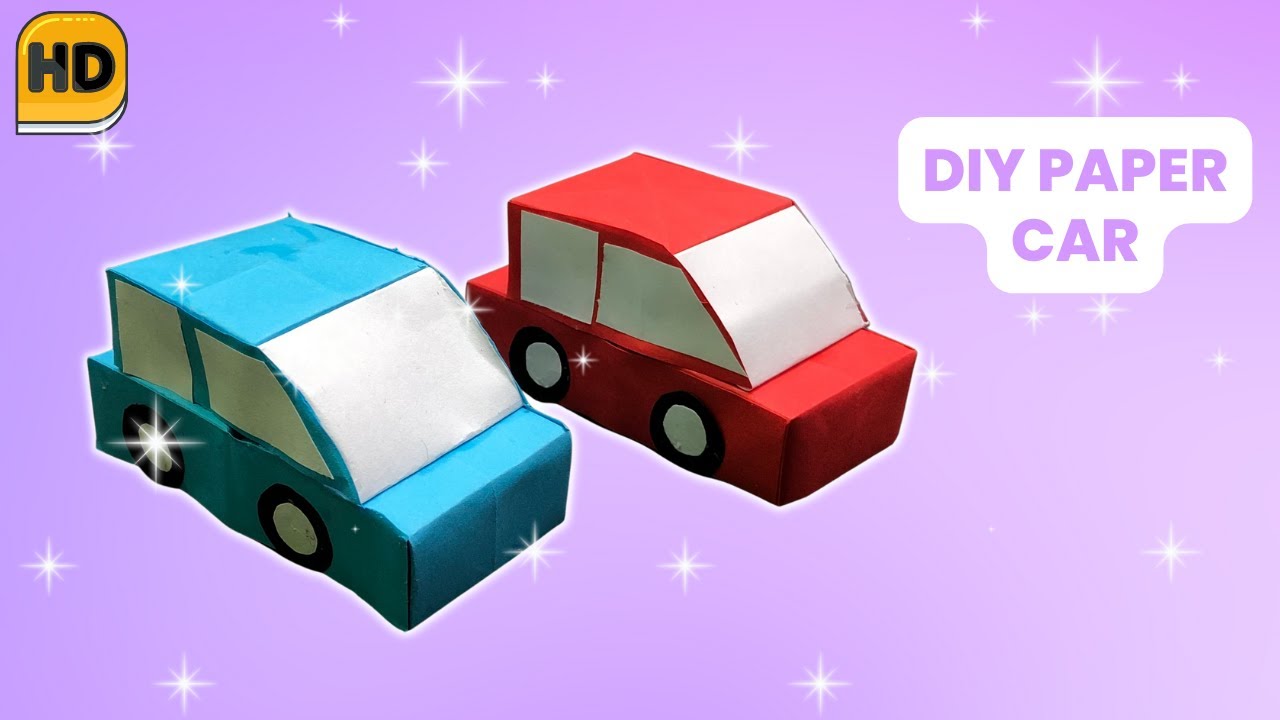 Origami Paper Cars | School Paper Craft Idea | DIY | Hello Origami ...