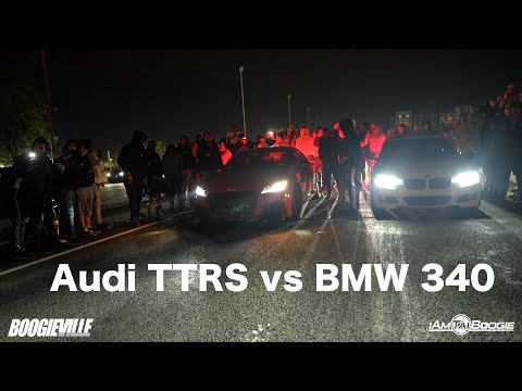 Audi TTRS vs Bmw 340