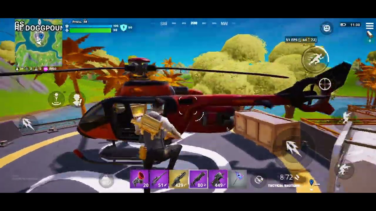 Fortnite's Eminem Mom spaghetti Grotto POI gameplay , Victory Royal ...