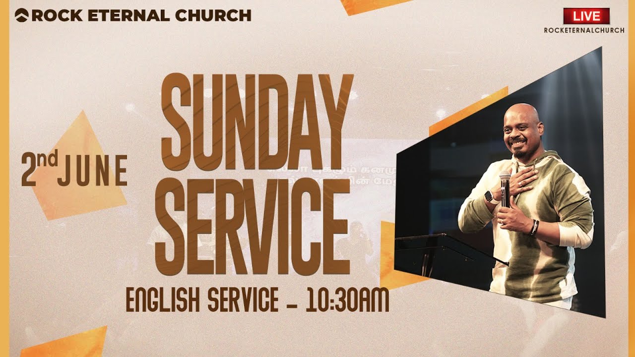 🔴 LIVE | Rock Eternal Church | English Service | June 2nd 2024 |10:30 ...