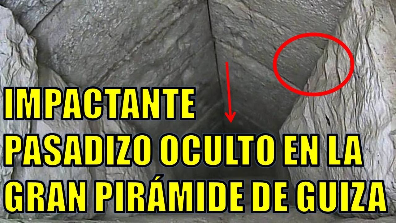 😨DESCUBRIMIENTO de PASADIZO OCULTO en la PIRÁMIDE DE GUIZA podría ...