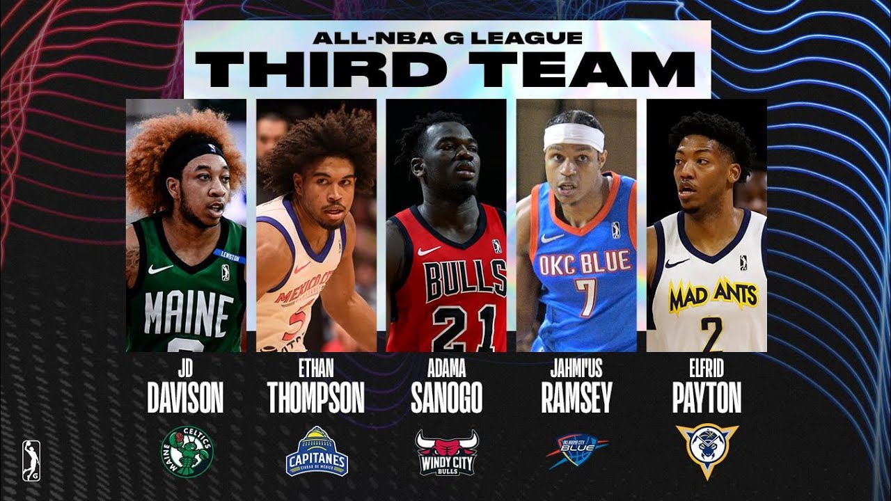 Best Of 2023-24 All-NBA G League Third Team - YouTube