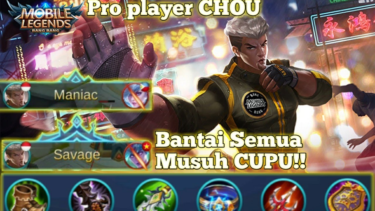 HOW TO PLAY CHOU FIGHTER! - Mobile Legends - YouTube