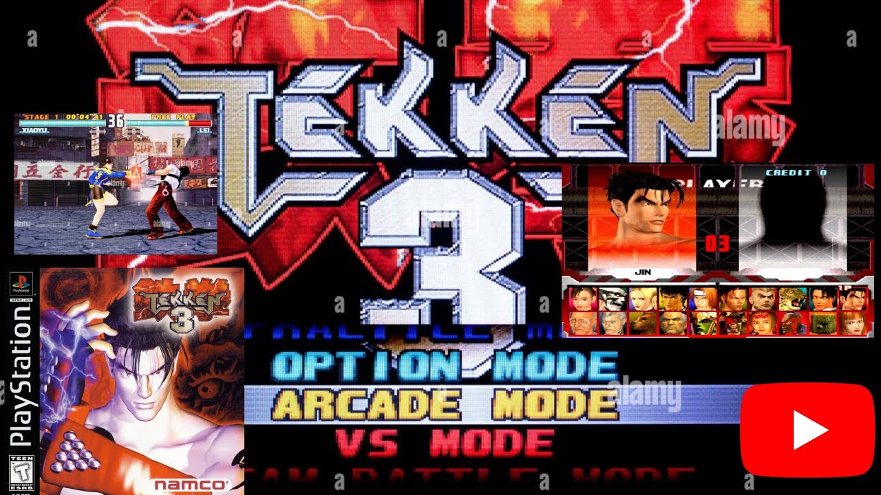 Tekken 3 - PlayStation One . Ou Zera ou Game Over. Episódio: 02 - YouTube