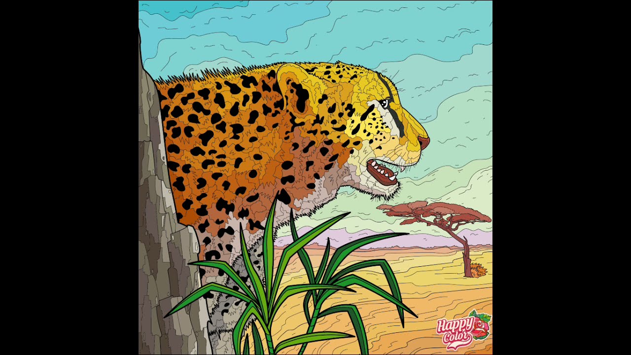 Happy color gameplay. Color by numbers. #shorts #happycolor # ...