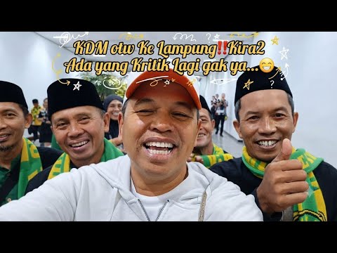 TOKOH BEKASI BABEH DAMIN SADA KRITIK KDM SOAL TOURING KE JOGJA, AYEUNA KDM BERANGKAT KE LAMPUNG‼️