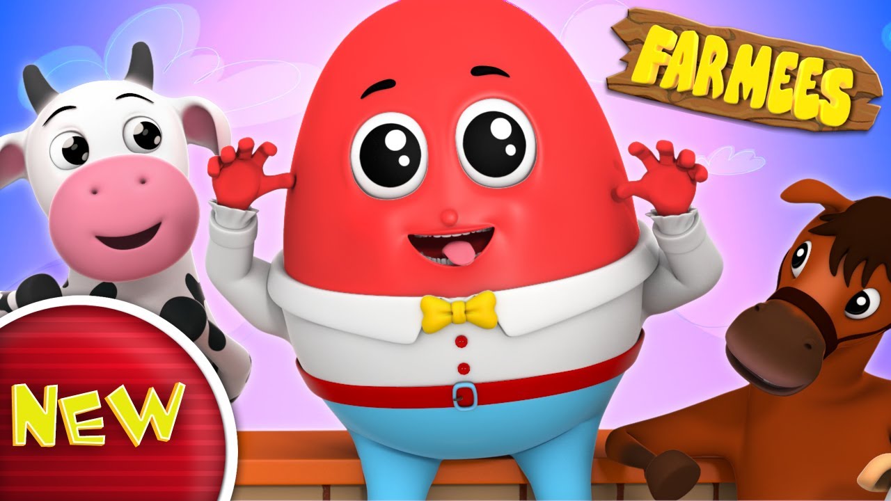 Humpty Dumpty Sat On A Wall | Nursery Rhymes | Baby Songs | Children ...