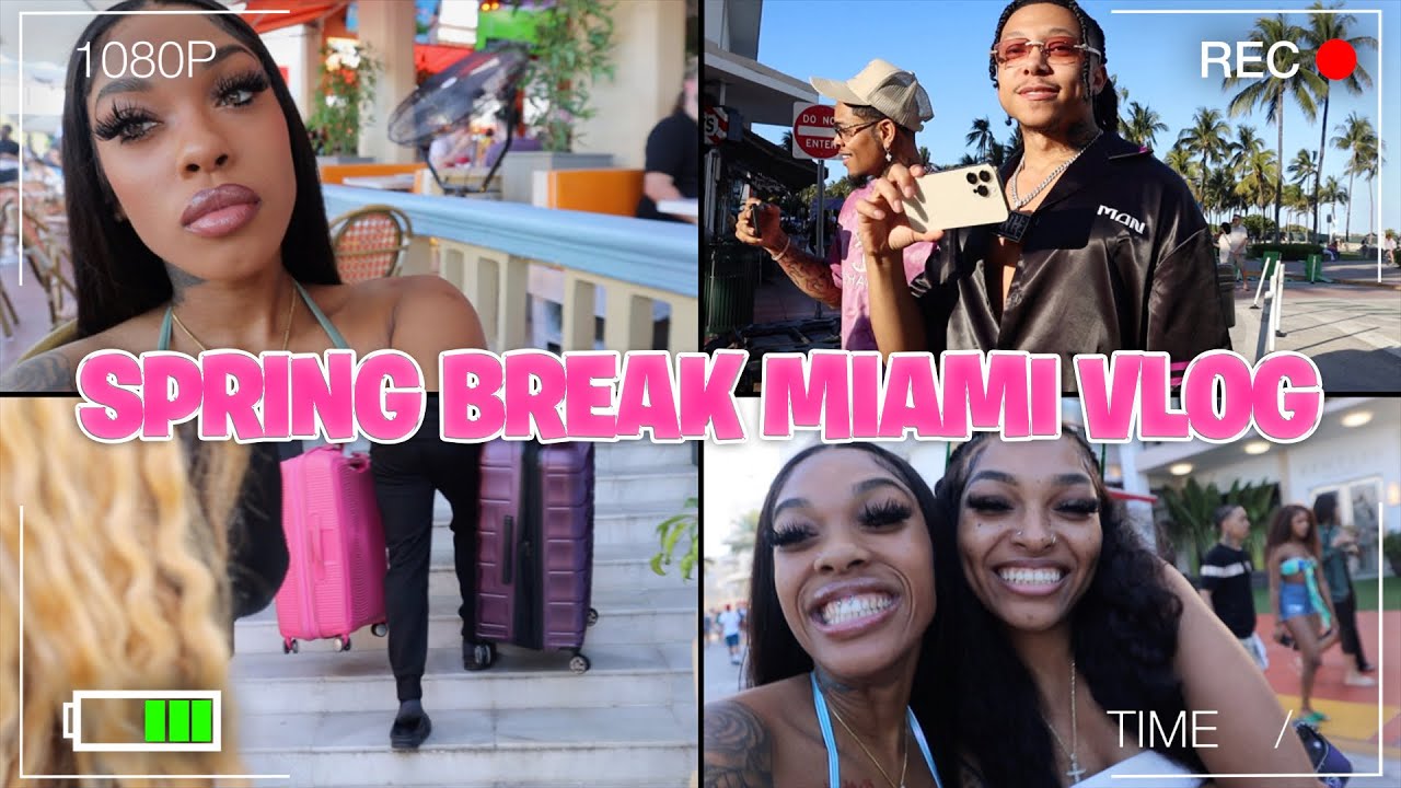 I MET MY MIAMI BAE 🙊🥰 WE EXTENDED OUR TRIP 🌴 - YouTube