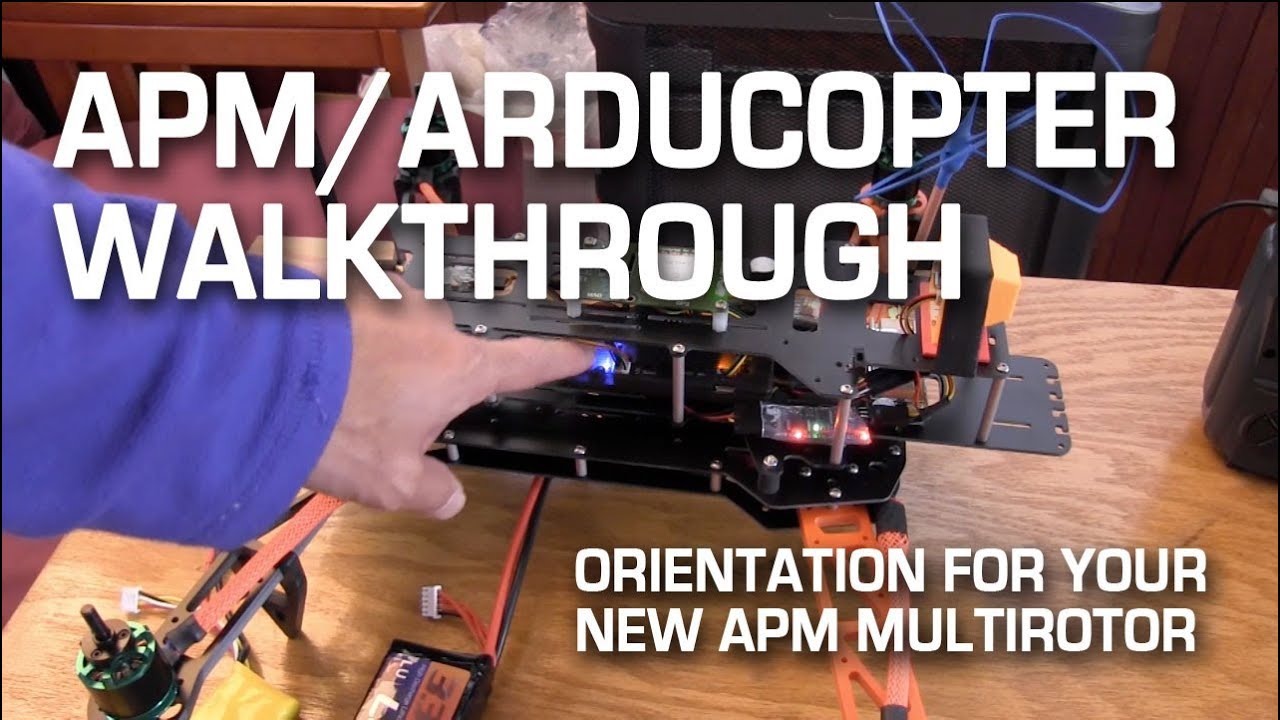 APM Arducopter Multirotor Tutorial - YouTube