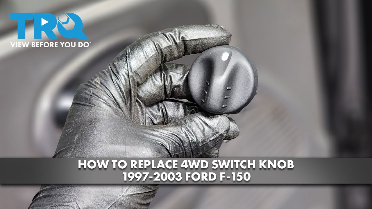 How to Replace 4WD Switch Knob 1997-2003 Ford F-150 - YouTube