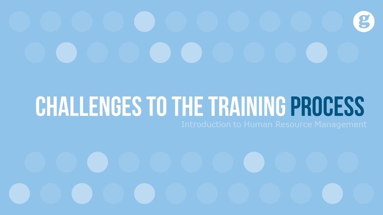 Challenges to the Training Process - YouTube