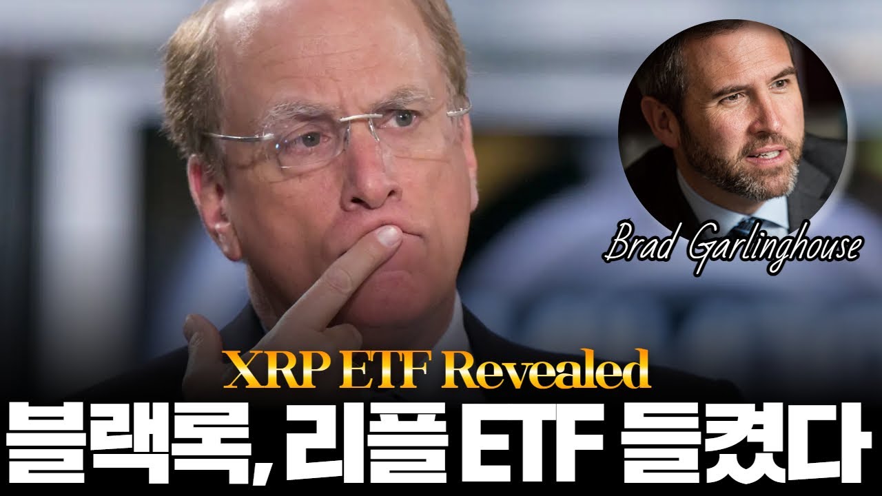 블랙록, 리플 ETF 들켰다 - YouTube