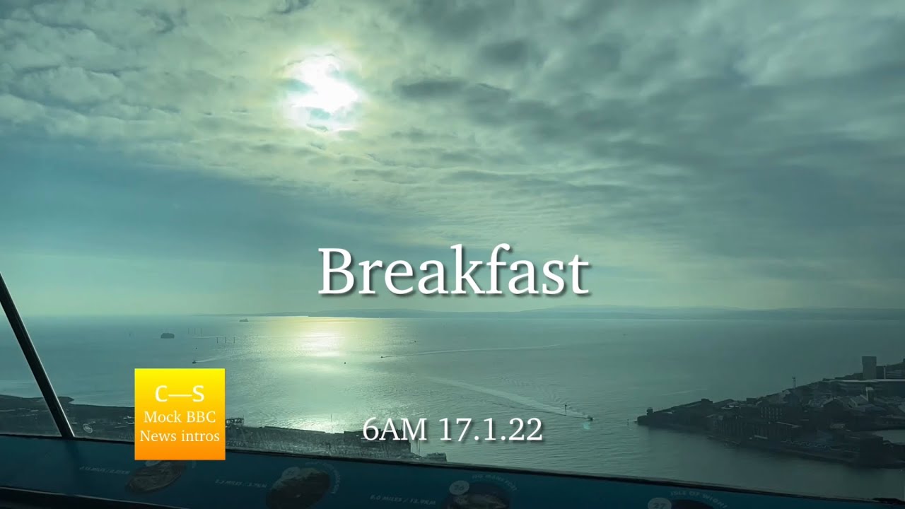 BBC Breakfast intro 6am 17.1.22 MOCK - YouTube