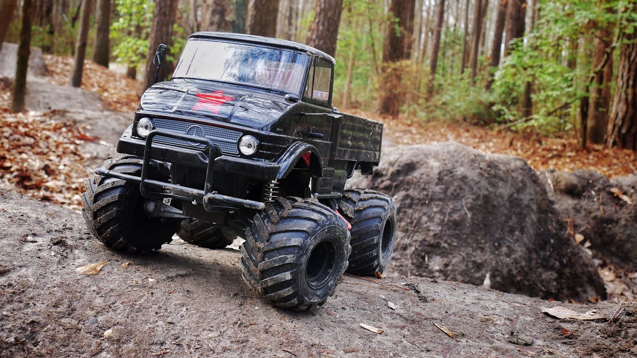 "Rock 'n Roll" Tamiya Unimog Wheelie CW-01: Bonus Footage - YouTube